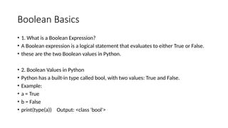 boolean expressions unit 2 for python.pptx