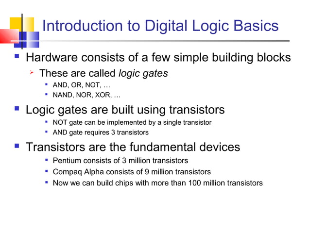 Boolean Logic | PPT