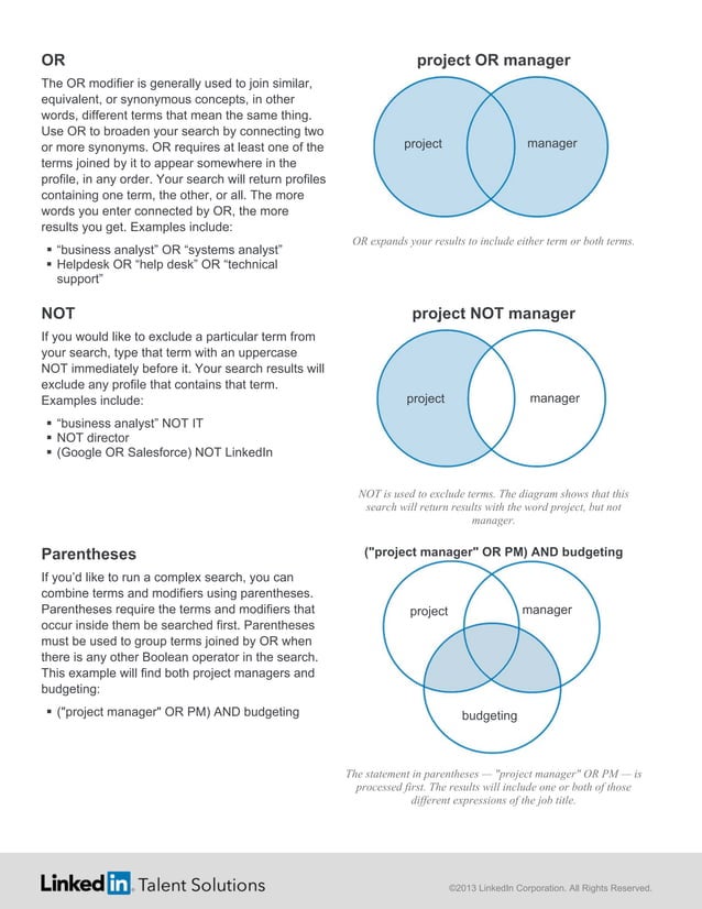 Boolean modifiers tipsheet_051812_0 | PDF