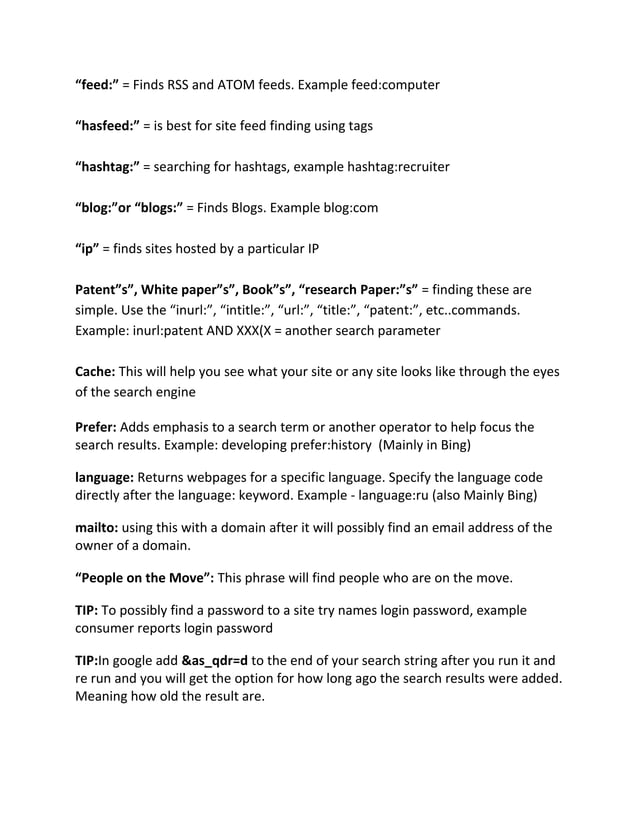 Boolean Operators Pdf