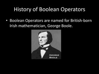 Boolean Operators | PPTX