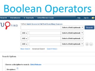 Boolean Operators - The Card Sort Game | PPTX