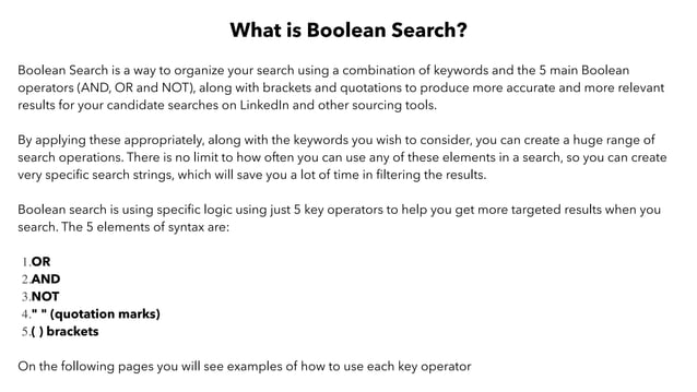 Boolean search | PDF | Search | Internet