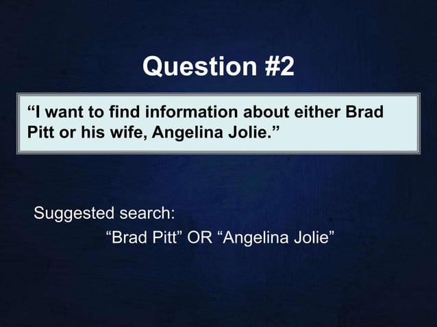 Boolean Searching | PPT