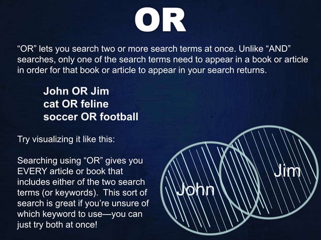 Boolean Searching | PPT