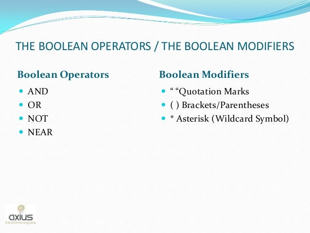 Boolean Tactics Boleansearch Booleanoperators Booleanmodifiers 5954