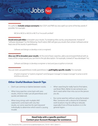 Tips for Creating Effective Boolean Search Strings | PDF