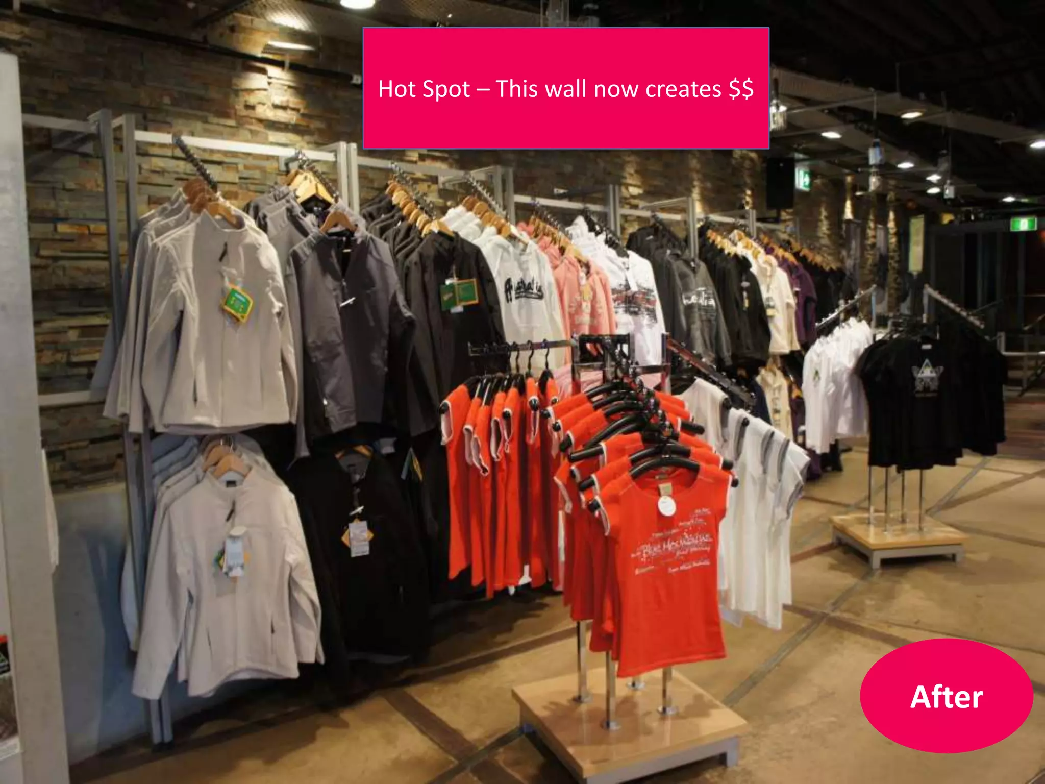 Visual Merchandising before & after with incredible sales results | PPTX