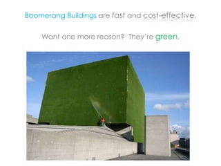 LEED Components of Boomerang Building | PPTX | Construction Industry ...