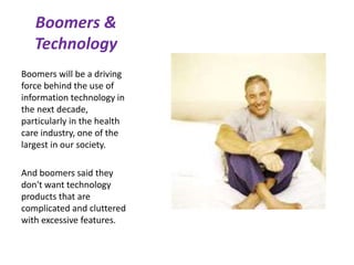Boomers & technology | PPT