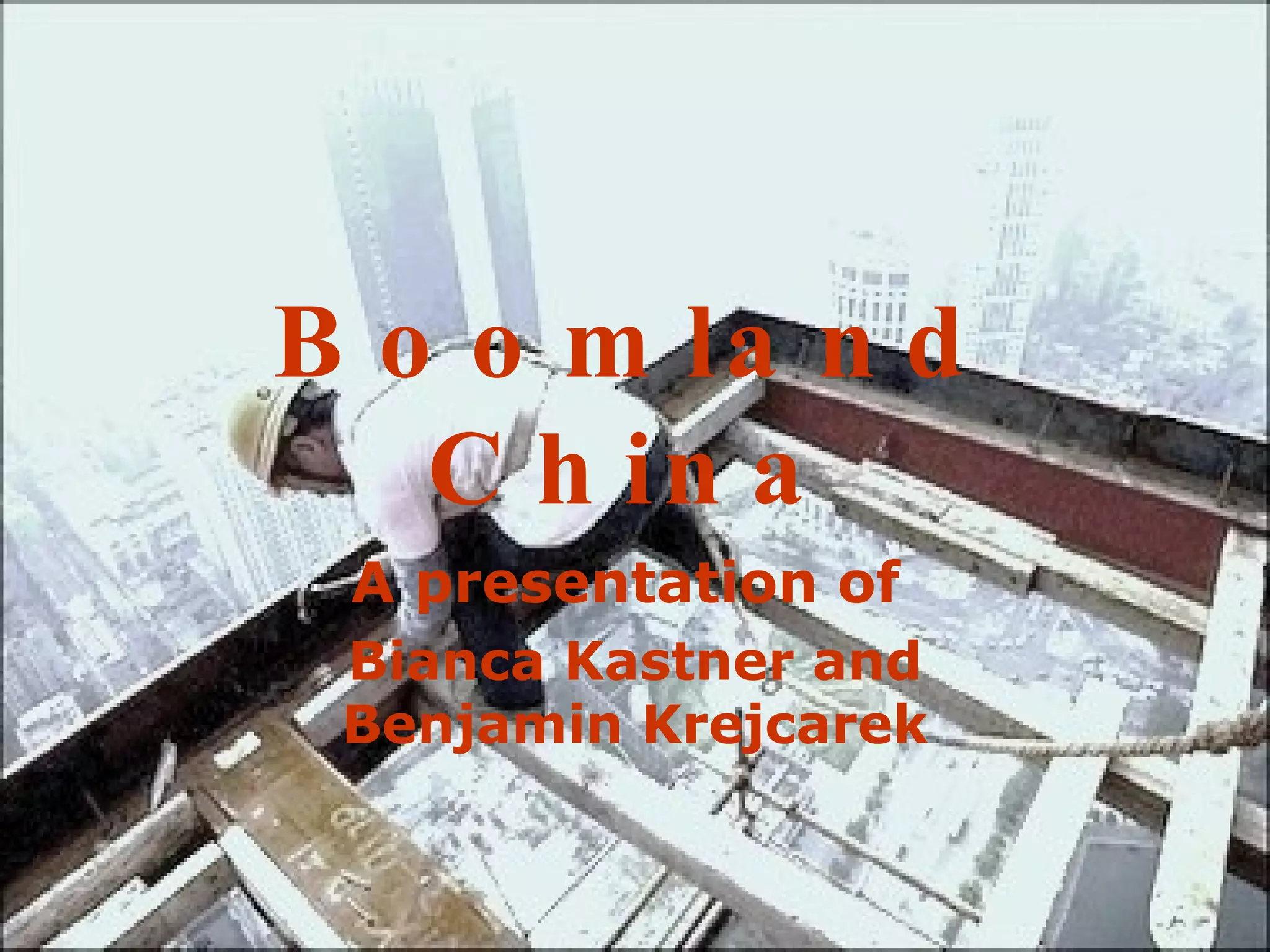Boomland China | PPT