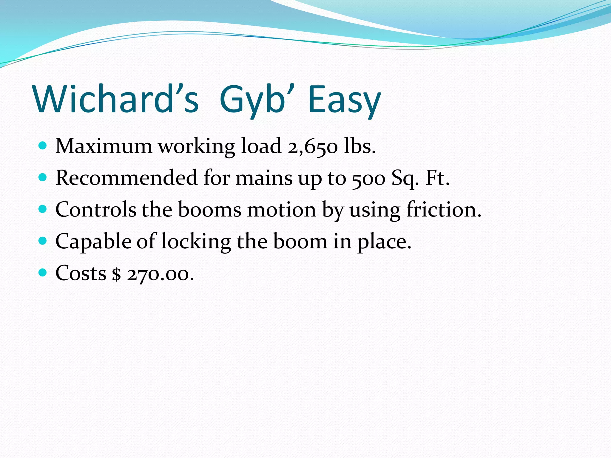 Boom Brakes & Preventers | PPTX