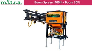 Boom & reel sprayer.pdf | Agriculture | Industries