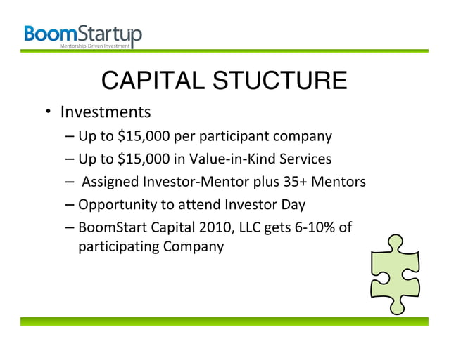 Boom startup overview | PDF