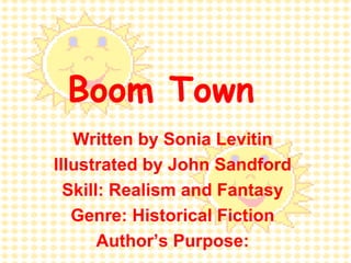 Boom town | PPT