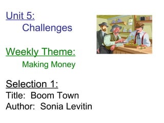 Boom Town Focus Wall | PPT