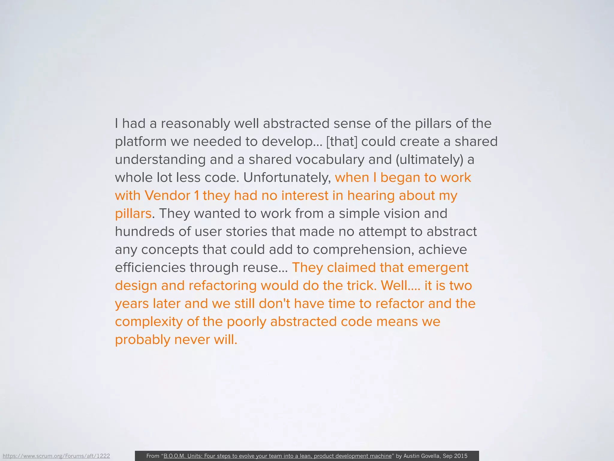 BOOM Units: Four steps to turn you team into a lean, product development machine | PPT