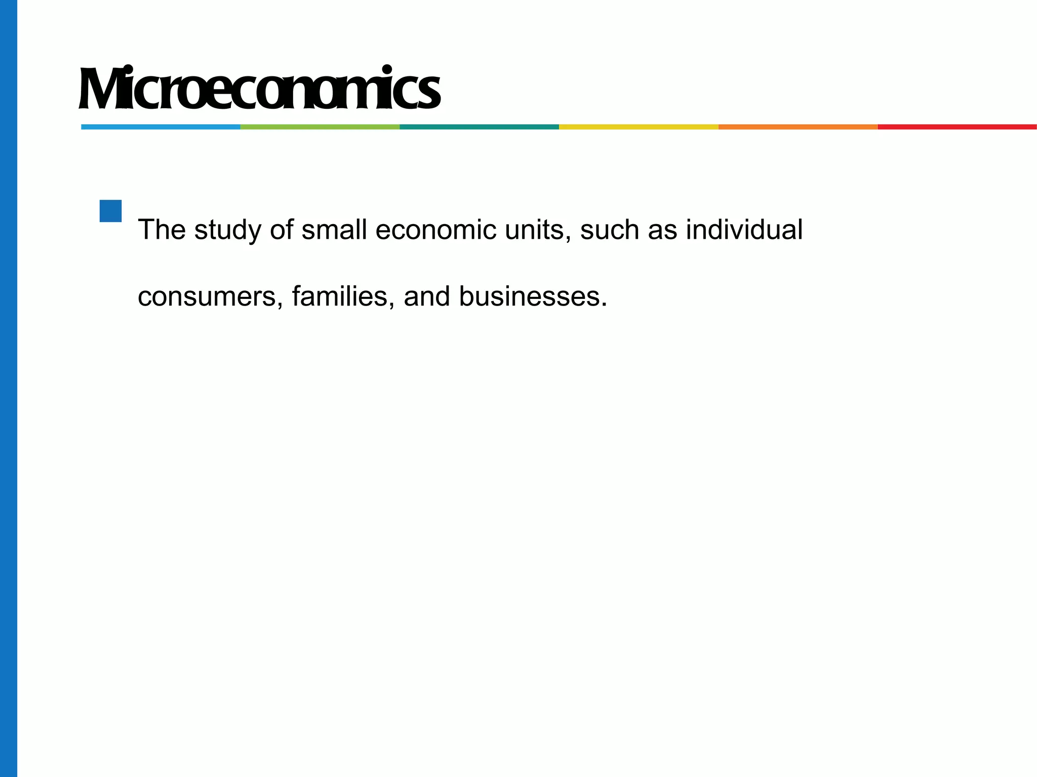 Chapter 3: Economics | PPT