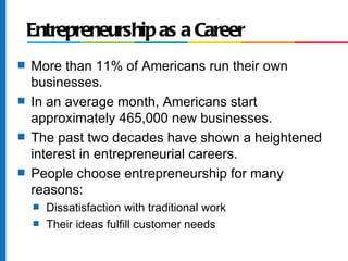 Chapter 6: Entrepreneurship | PPT