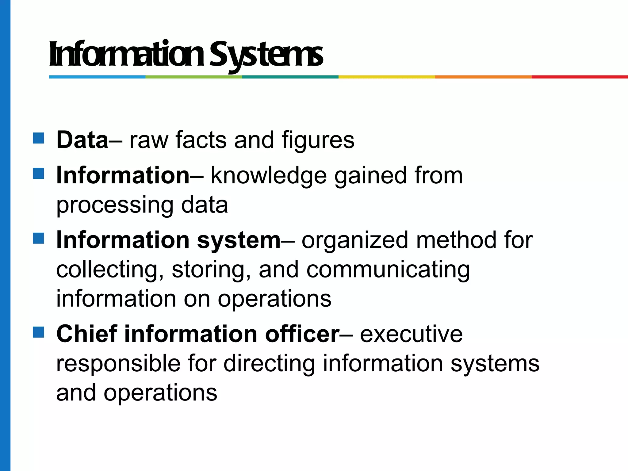 Chapter 14: Information Technology | PPT