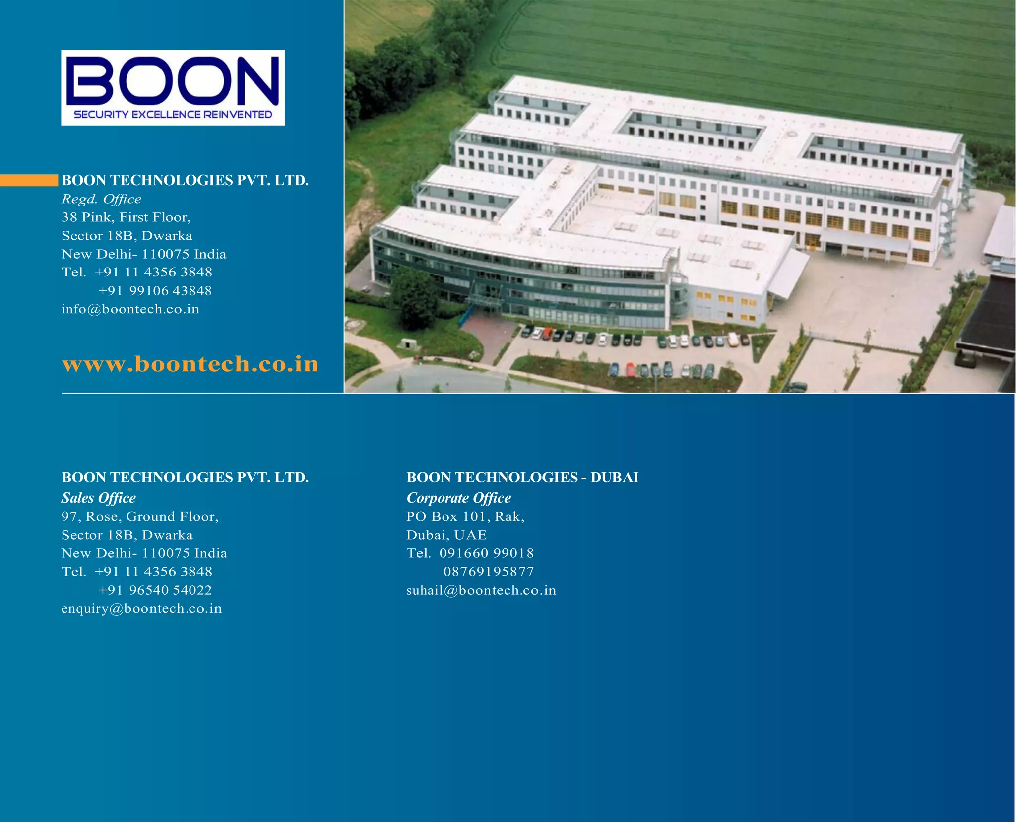 Boontech company profile | PDF