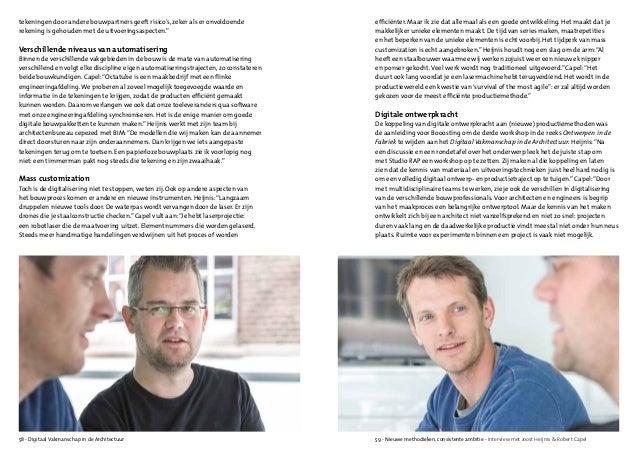 2016 Booosting Boek Digitaal Vakmanschap in de Archituur - Interview