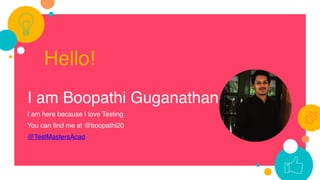 Boopathi Guganathan: Testing Automotive Software | PDF
