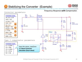 Concept Kit:PWM Boost Converter Average Model | PDF | Consumer Electronics | Technology & Computing