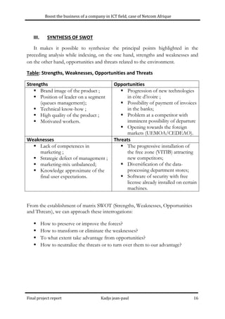 Boost business in ict field | PDF