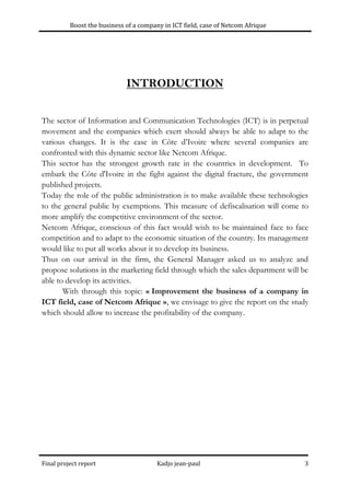 Boost business in ict field | PDF
