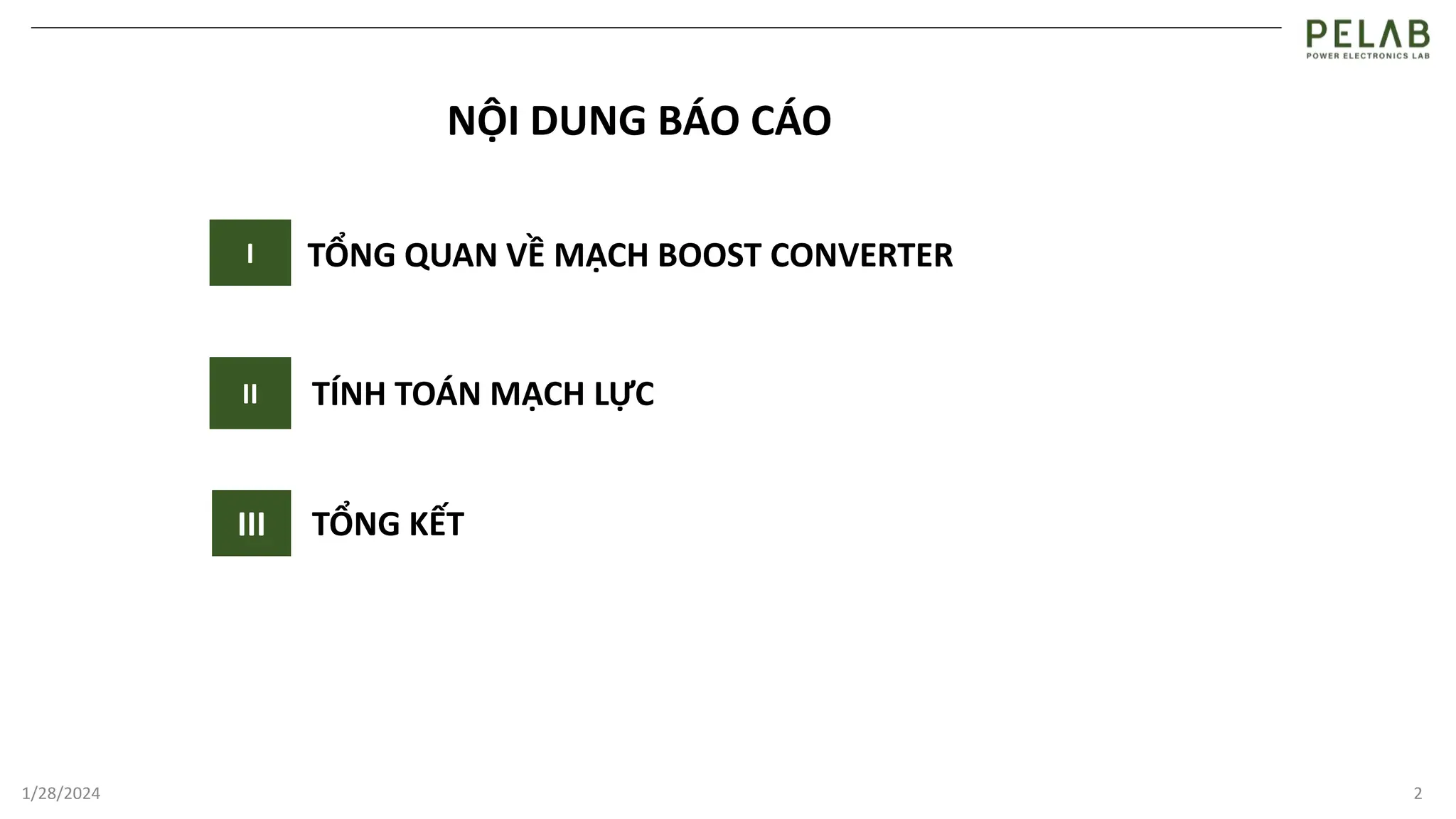 Boost converter.pptx (Bộ biến đổi tăng áp một chiều) | PPTX