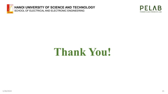 Boost converter.pptx (Bộ biến đổi tăng áp một chiều) | PPTX