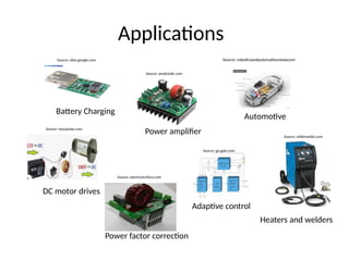 Principle and Operation of DC-DC Boost converter | PPTX