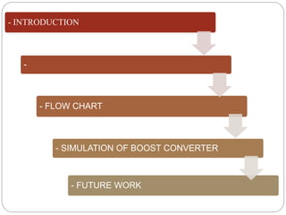 Boost converter | PPTX