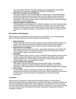 Boost Data Accuracy with Our Professional Mapping Services. | DOCX