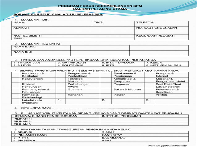 BOOSTERSPM CIKGU FIZA SMK TTDI JAYA SAHAH ALAM | PPTX | Asia Travel ...