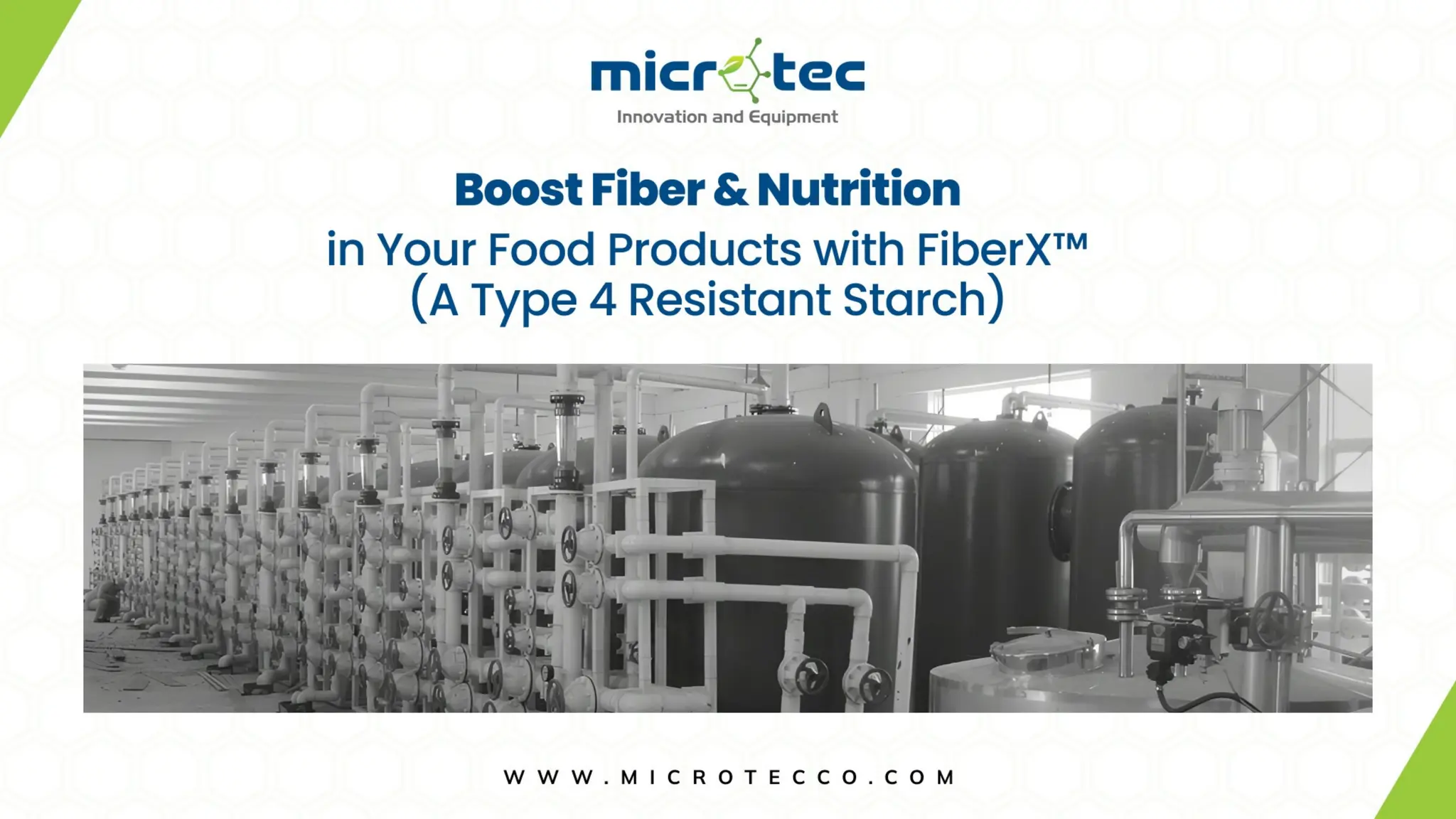 Boost Fiber & Nutrition in Your Food Products with FiberX™ (A Type 4 ...