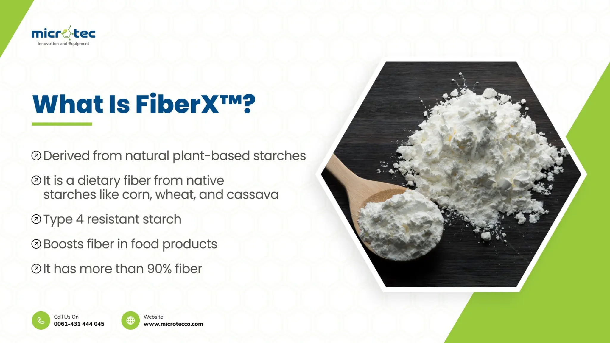 Boost Fiber & Nutrition in Your Food Products with FiberX™ (A Type 4 ...