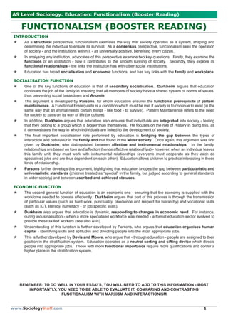 Boost functionalism | PDF