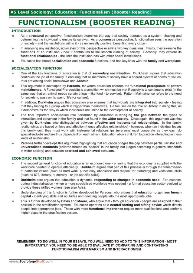 Boost functionalism | PDF