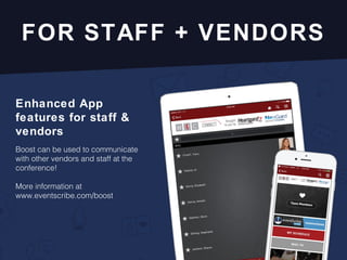 eventScribe Boost Meeting Planning App | PPT
