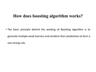 Boosting in ensemble learning in ml.pptx