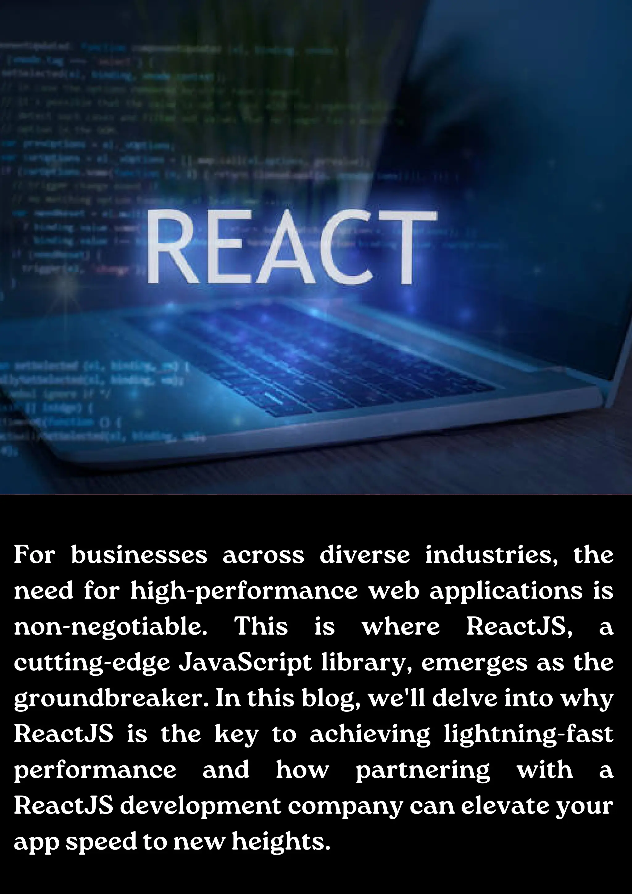 Boosting App Speed Why Reactjs Is The Key To Lightning Fast Performance Pdf Free Download 