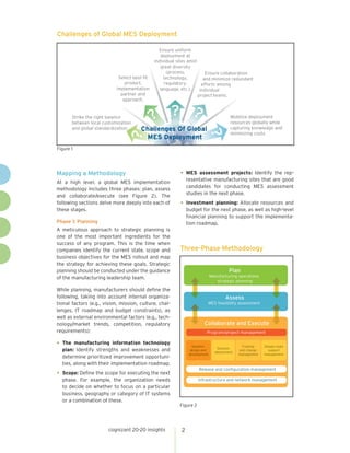 Boosting Success of Global MES Rollouts | PDF