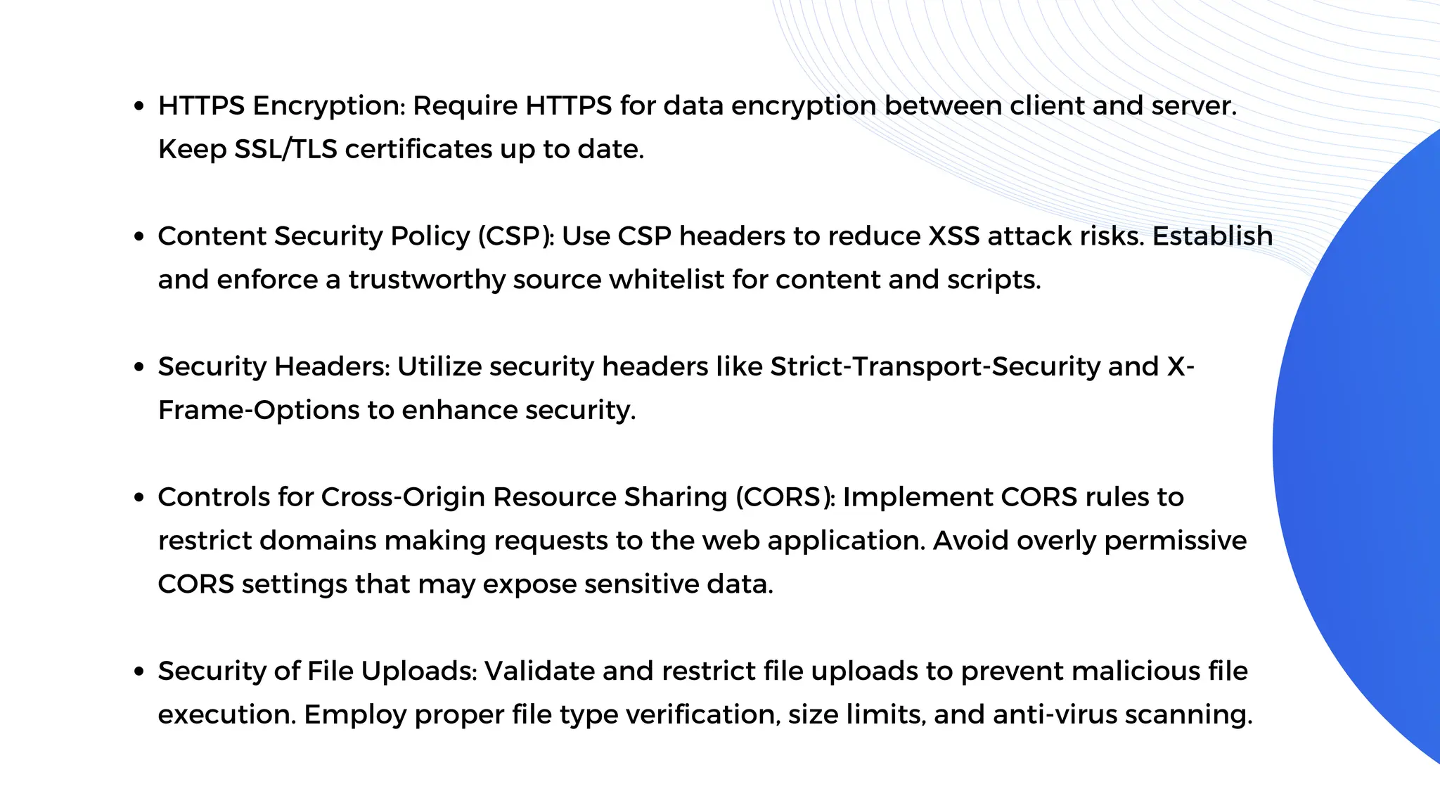 Security First Enterprise Web Application Development Best Practices Ppt