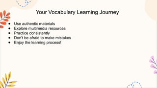 Boosting English Vocabulary Authentic Materials and Multimedia.pptx
