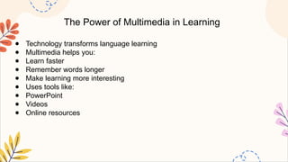 Boosting English Vocabulary Authentic Materials and Multimedia.pptx