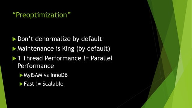 Boosting MySQL (for starters) | PPT