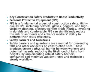 Boosting Productivity by Implementing Superior Construction Safety US ...