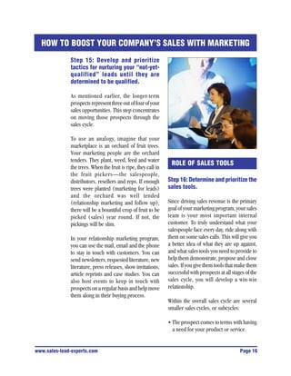 Boosting Sales | PDF